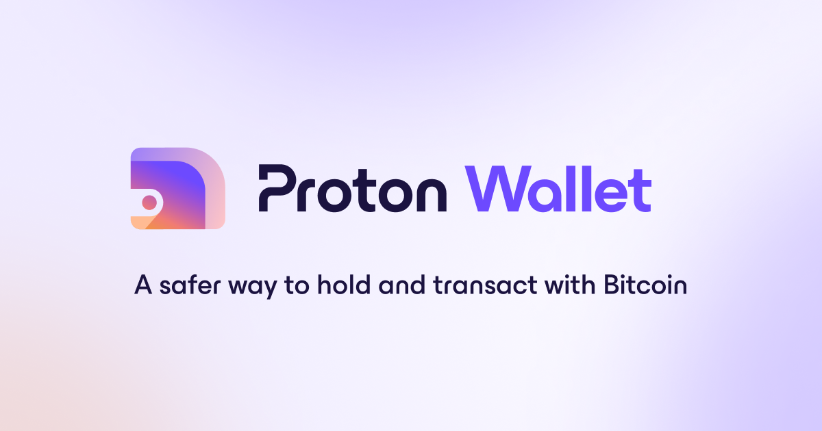 Proton Wallet support | Proton